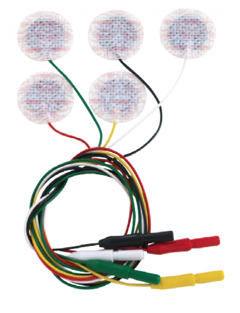 NeoLead - Eletrodos ECG Neonatal e Pediátrico, pré cabeados.